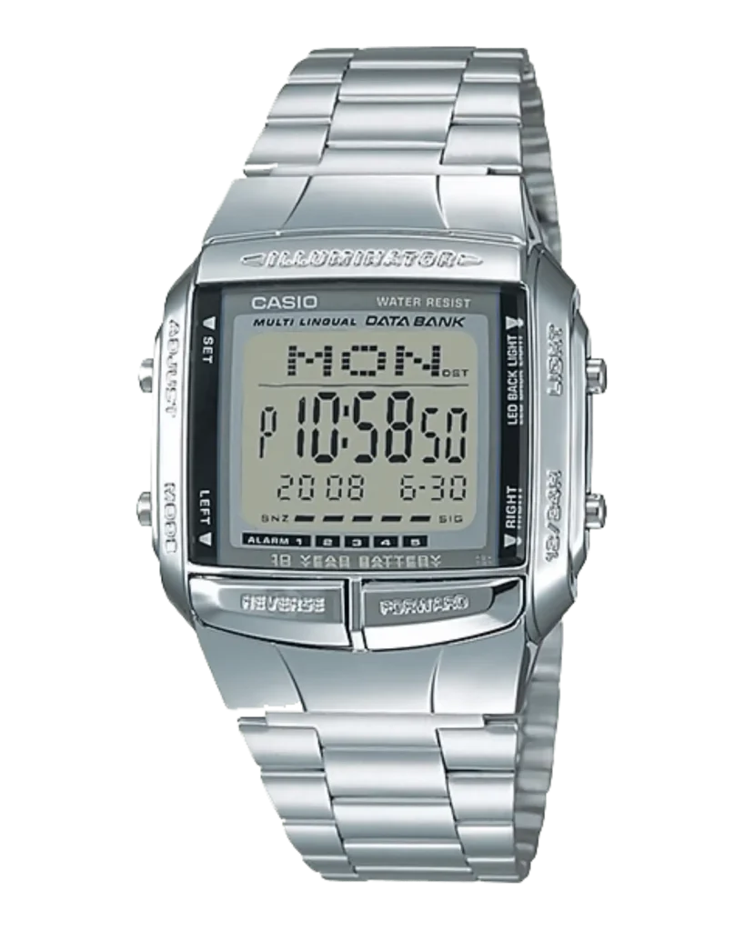 Casio DB-360-1AVDF – Stylish Digital Data Bank Watch