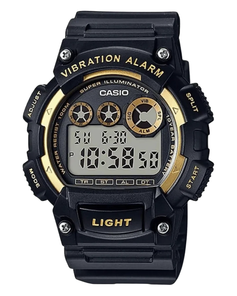 Casio W-735H-1A2VDF – Rugged Vibration Alarm Sports Watch